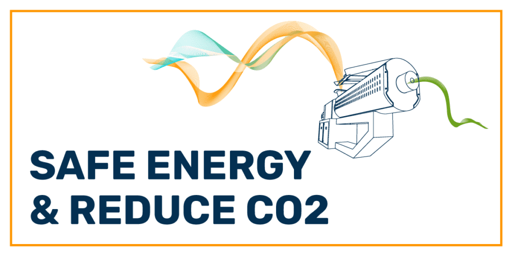 SAFE ENERGY - REDUCE CO2
